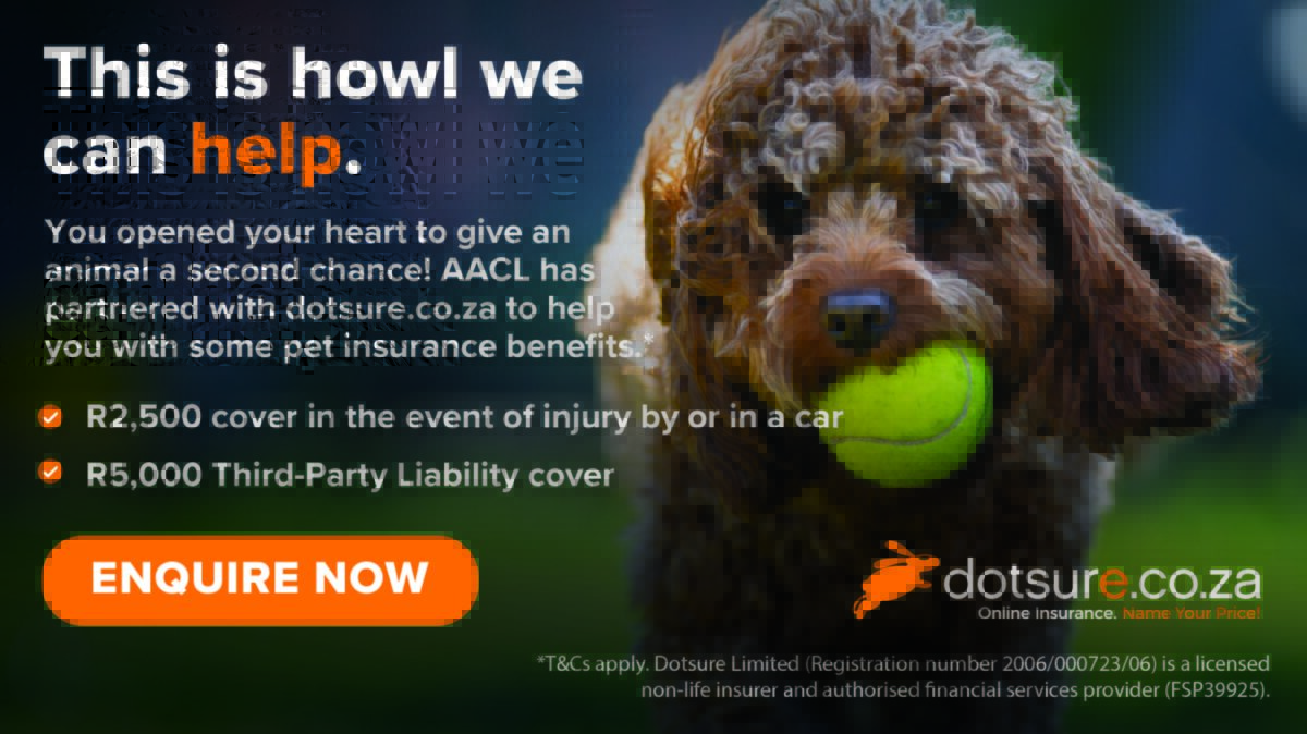 Against animal cruelty, and against unexpected vet bills. – AACL